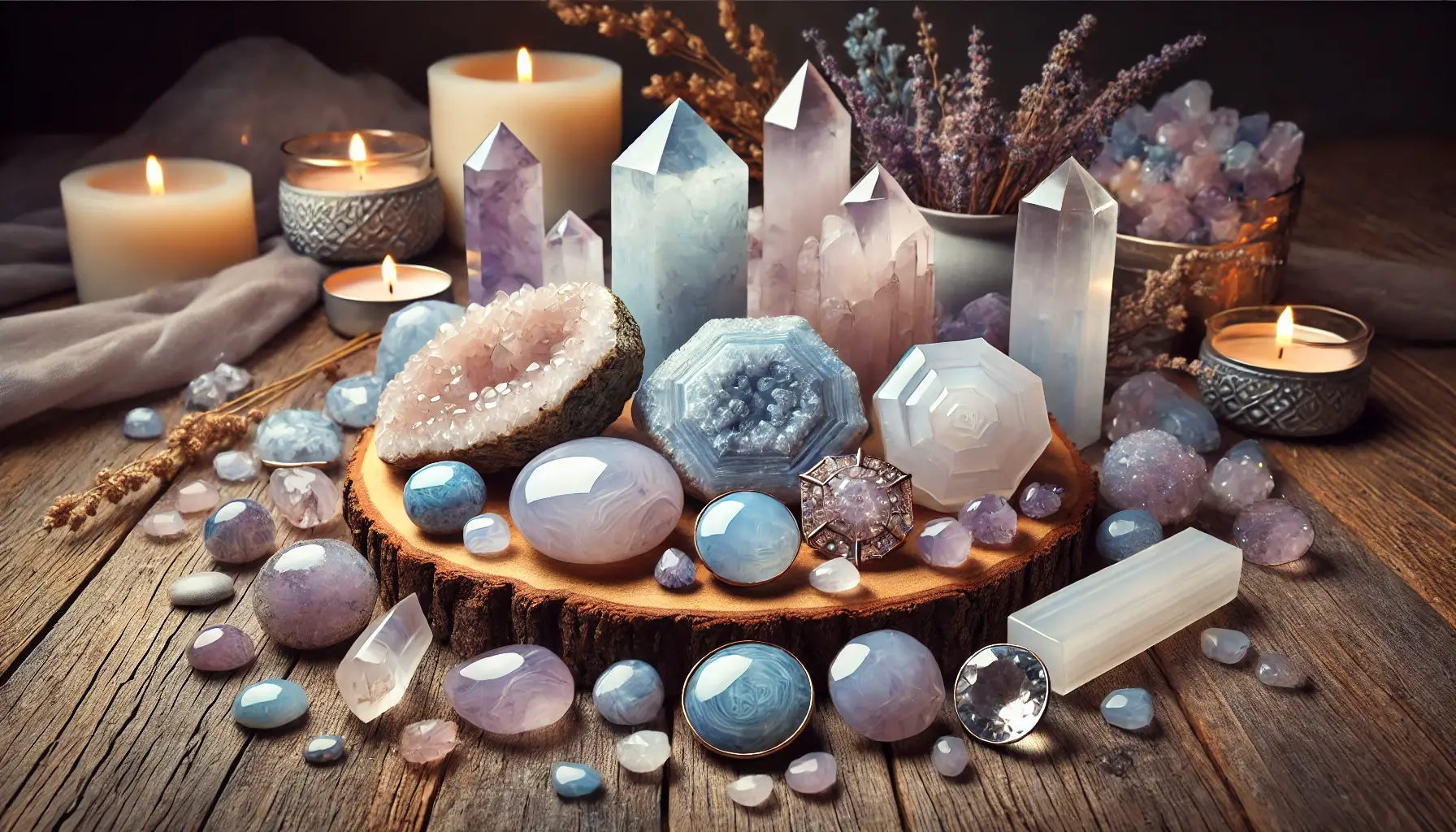 Kalsedon Taşı: Nazik İletişimin ve Zarif Dengenin Simgesi - Ayshe Doğaltaş